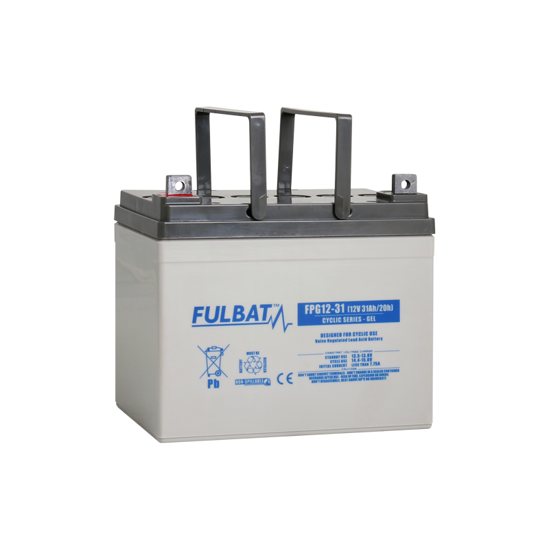 Batterie Plomb Cyclage FPG12-31 - 12V - 31Ah - UL94.FR – FULBAT